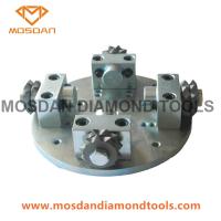 China 6'' Hand Grinders Bush Hammering with 10 Teeth 4 Rollers for sale