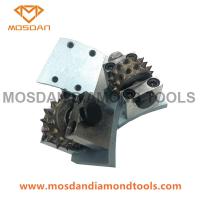 China Fast Change Abrasive Bush Hammer Tools for Stone and Concrete for sale