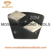 China Trapezoid Concrete Floor Shoes Grinding Rhombus Discs for sale