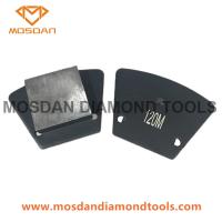 China Trapezoid Fan Grinding Square Big Block Blades for Concrete for sale