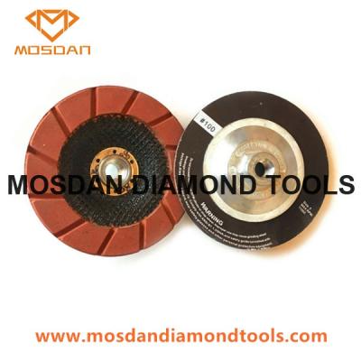 China 125mm Ceramic Bond Edge Cup Wheels Disk Grit 50 for sale