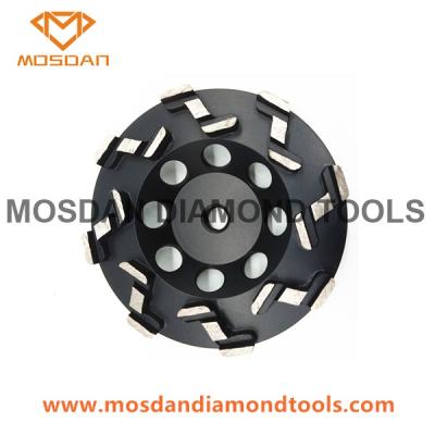 China 5'' 125mm 8 Z Seg Cup Grinding Wheel with M14 Thread for sale