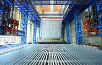 China Automated Vertical Anodizing Production Line & Electrophoresis System - 7500T/Month Capacity with ±2mm Precision for sale