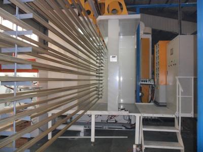 China Aluminum Profile Powder Coating Plant with 300-500 Tons Monthly Capacity and 99.9% Powder Recovery Rate for sale