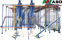China Full Automatic Aluminum Profiles Vertical Powder Coating Line 1500T-2200T Capacity 260Kw Power for sale