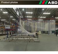 China 50W Manual Overhead Conveyor Powder Coating Line with Custom Pre-treatment and Thermal Oven Systems for sale