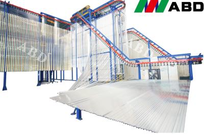 China Vertical Extrusion Powder Coating Production Line Environmental Protection for sale