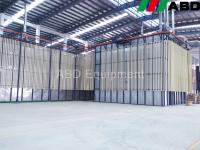 China CE Conveyorized Powder Coating Plant 1500-2200T Capacity with 260kW Power for Industrial Surface Treatment for sale