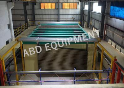 China Horizontal Anodizing Production Line for Aluminum Profiles - 300 Ton Monthly Capacity with 15,000A Rectifiers for sale