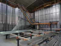 China Stainless Steel 304 Powder Coating Booth System with 180-250°C Curing Oven and 150mm Insulation for sale