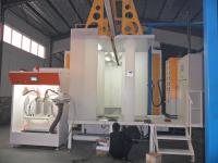 China Customized Automatic Powder Coating Line with 295m Chain System, 200kg Capacity and 99.5% Powder Recovery for sale