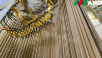 China Overhead Conveyor Electrostatic Powder Coating Line for Aluminum Profiles - 400kg Capacity, 8-20m Spraying Length for sale