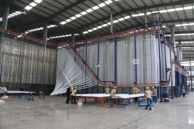 China Industrial Powder Coating Curing Oven 8000x1500x2500mm with 200,000 KCal/h Gas Burner and 7kW Power for sale