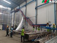 China Electrostatic Powder Coating Oven for Steel Door Fence Pipe Curing 6000x3000x2800mm for sale