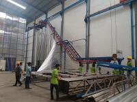 China Vertical extrusion Aluminium Profile Powder Coating Production Line for sale