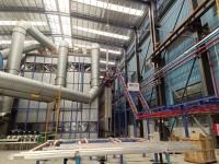 China Electrostatic Powder Coating Production Line with Coating Booth and Curing Oven for Industrial Surface Finishing for sale