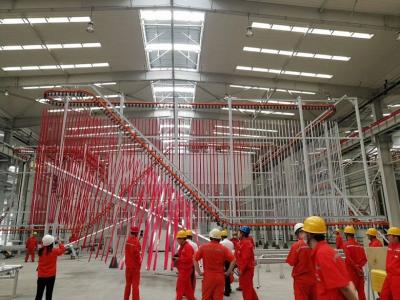 China Galvanized Sheet Vertical Powder Coating Line - Large Capacity Metal Coating System with Automatic & Manual Options for sale