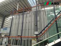 China Automatic PLC Powder Coating Line with Reciprocator System - 295m Chain, 200kg Capacity, 99.5% Powder Recycling for sale