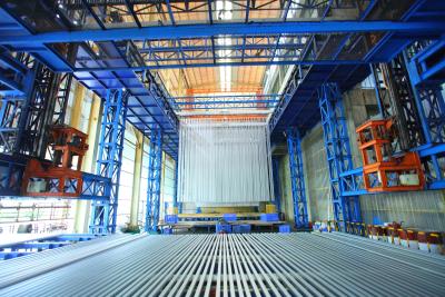 China Vertical Anodizing Line for Aluminum Alloy Profiles - 6,000mm Length Capacity, 3,100 Tons Monthly Output for sale