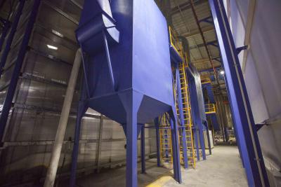 China Industrial Electrostatic Powder Coating Oven 8000x1500x2500mm with 250°C Heating and 7kW Power for sale