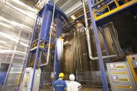 China PP Powder Coating Booth with Two-Stage Recovery System | Automatic Electrostatic Spray Chamber for Industrial Applications for sale