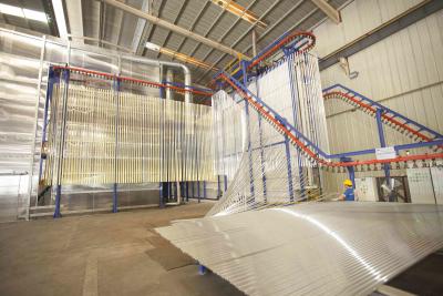 China Manual Powder Coating Line for Heavy Steel Parts up to 400kg - Custom OEM Electrostatic Coating Equipment for sale