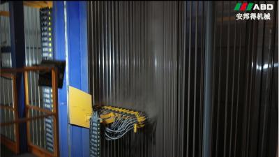 China Automatic Vertical Powder Coating Production Line For Aluminium Profile for sale