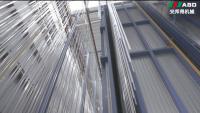 China CE Certified Vertical Full Automatic Powder Coating Line 1200mm/min for Aluminum Profiles 7m for sale