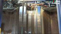China 440V 400m2／T Vertical Powder Coating Line For Manufacturing Facilities for sale