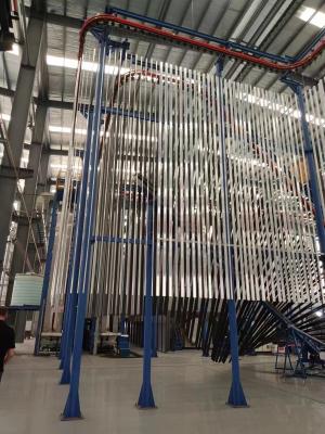 China Automatic Vertical Powder Coating Line Equipment For Aluminium Alloy Profiles for sale