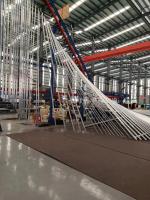 China ABD Vertical Powder Coating Line for Aluminum Profiles 7000mm Length 670 Tons Monthly Capacity CE Certified for sale