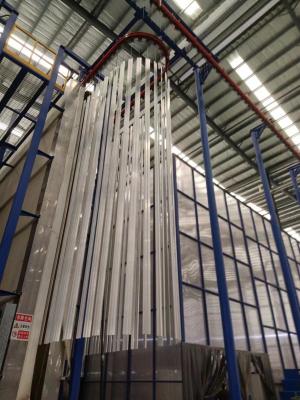 China Gas Heating Vertical Power Production Line Customized Voltage For Aluminium Profiles for sale