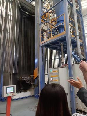 China Vertical Powder Coating Line for Aluminium Profiles 3000-8000mm 260kW for sale