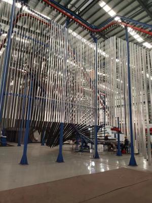 China High Efficiency Vertical Powder Coating Line Surface Treatment Equipment for sale