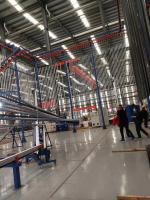 China Vertical Powder Coating Line 380V 60Hz for Aluminum Profile 7000mm Length for sale