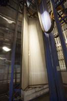 China PLC LPG Heating 480V 60Hz Vertical Powder Coating Line for Aluminum Profiles for sale
