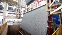 China Aluminum Profile Vertical Spray Powder Coating Line For Manufacturing Facilities for sale