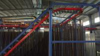 China Automatic Control  Cabinet System Vertical Powder Coating Line Treatment Equipment 5000 Tons for sale