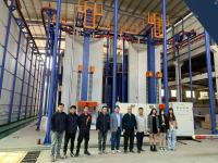 China Vertical Powder Coating Production Line 380V 50Hz Automatic Anodizing Equipment for Aluminum Profiles for sale