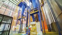 China Industrial Powder Coating Line for Aluminum Profiles - 2500mm Max Size, 200kg Capacity, Natural Gas Heating System for sale