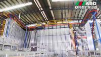 China PLC Vertical Powder Coating Line With CE Certification Surface Treatment Equipment for sale