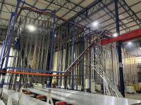 China Vertical Powder Coating Line for Aluminum Profile 260kw 3-8m Workpiece for sale