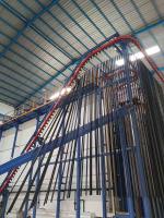 China Full Automatic PLC Vertical Powder Coating Line for Aluminium Profiles 3000-8000mm 260kW for sale