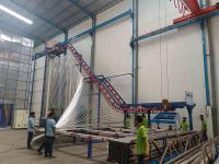 China 380V Vertical Powder Coating Line Automatic System 7m Aluminum Profile Custom Voltage for sale