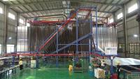 China Vertical Powder Coating Line for Aluminum Profiles 7000mm Length with 1.68 Tons/Hour Capacity and Energy-Efficient Design for sale