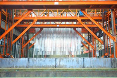 China Advanced Customized Capacity Anodizing Production Line Of Vertical For Aluminium Profiles for sale