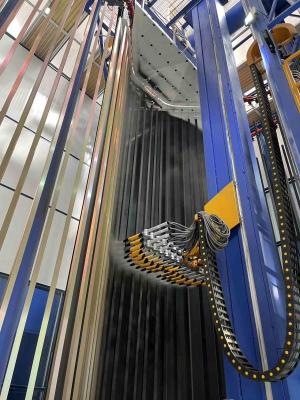 China Vertical Powder Coating Line for Aluminum Profiles 380V 50Hz Custom Voltage Booth for sale