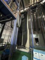 China Vertical Electrostatic Powder Coating Line for Aluminum Profiles 7m Length 1.2m/min Chain Speed for sale