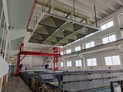 China Horizontal Anodizing Production Line with Multiple Treatment Tanks for Aluminium Profiles 3000 Ton Capacity for sale