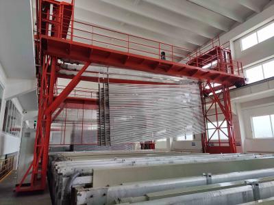 China Rectifier 380V Power Supply Aluminium Profiles Horizontal Anodizing Production Line for sale